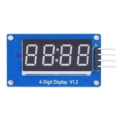 Módulo Tm Display Segmentos Dígitos Arduino Diy Led MeBuscar