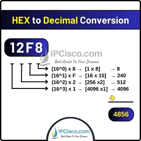 Binary Hex And Decimal Conversion ⋆ Hex To Decimal To Binary
