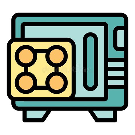 Semiconductor Manufacturing Machine Processing Microchip Component Stock Illustration