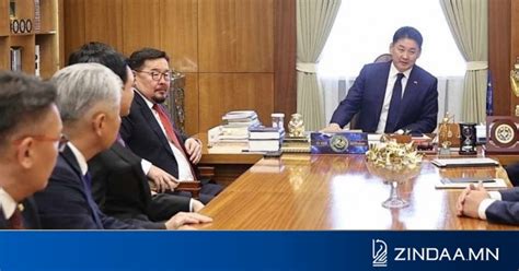 Монгол Улсын Ерөнхийлөгчид Засгийн газрын гишүүдийг танилцууллаа