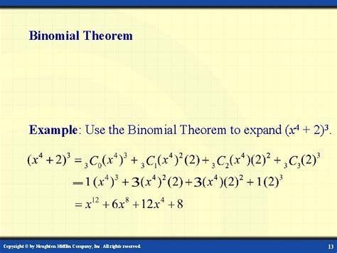 The Binomial Multinomial Coefficients Binomial Coeffcient In Formulas