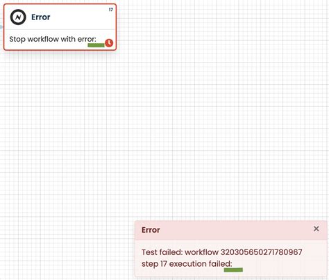 Can Save An Error Step In Workflow Without A Message Argument