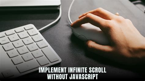 How To Implement Infinite Scroll Without Javascript Subscribedfyi