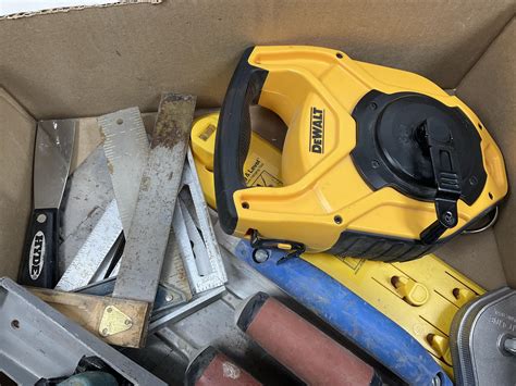 Lot Assorted Measuring Tools