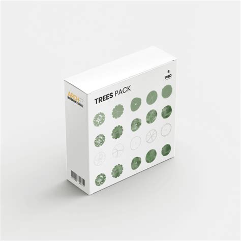 Trees Pack PSD Files Each With A Different Kind Of Tree