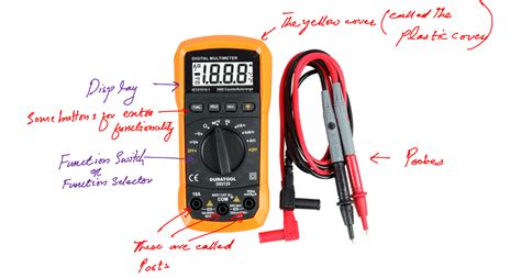Parts Of Digital Multimeter