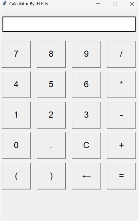 Simple Python Calculator Program · Github