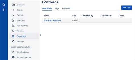 Git Bitbucket Download Source As Zip Stack Overflow