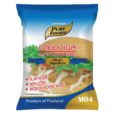 มายองเนส M04 ตราเพียวฟู้ดส์ Freshket สั่งวัตถุดิบออนไลน์