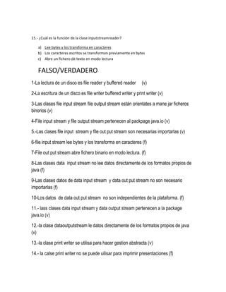 Cuestionario Java PDF