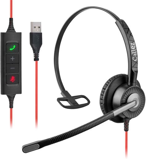 Amazon Com Logitech H Corded Headset Usb Black Electronics