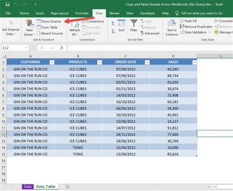 Copy And Paste Queries In Power Query Myexcelonline