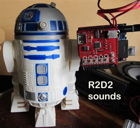 R2d2 Sounds On Your Robot Arduino R2d2 Sounds Arduino R2d2