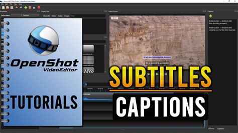 OpenShot Tutorial 14 How To Add Captions And Subtitles In OpenShot YouTube