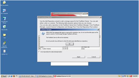How To Configure Tsm Fastback Server And Fastback Manager Storage