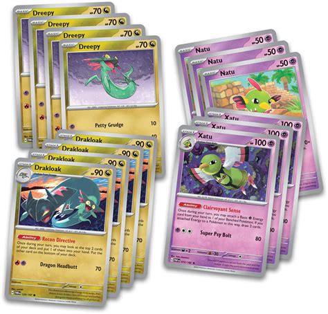 Pokémon Trading Card Game Dragapult Ex League Battle Deck