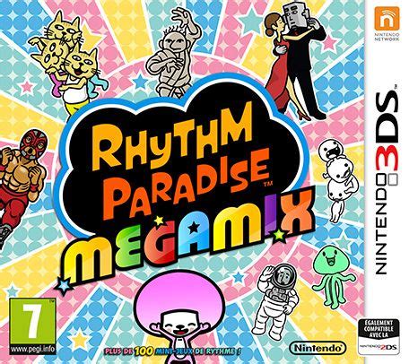 Rhythm Heaven Megamix Cover Or Packaging Material Mobygames