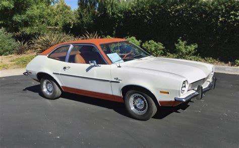 1972 Ford Pinto With Sports Accent Group In Orange And White