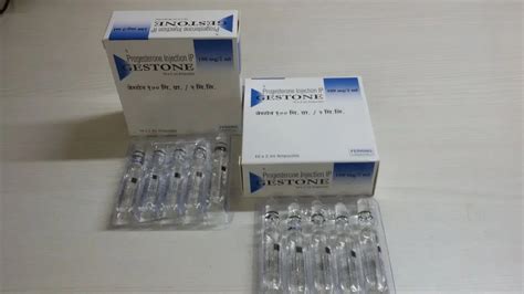 Progesterone 100mg Injections Packaging Size 2 Ml At ₹ 550 Vial In Nagpur