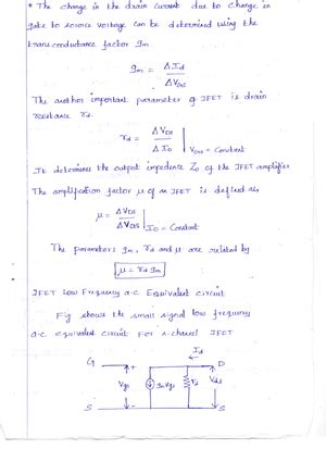Chemistry Unit 1 Notes Analog Electronic Circuits Studocu