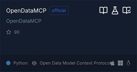 Open Data Model Context Protocol Glama