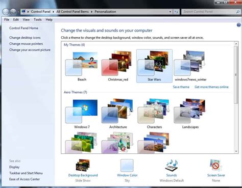 Windows 7 Personalization GHacks Tech News