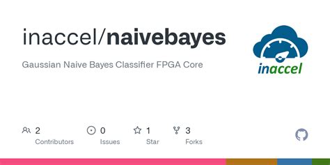 Github Inaccelnaivebayes Gaussian Naive Bayes Classifier Fpga Core