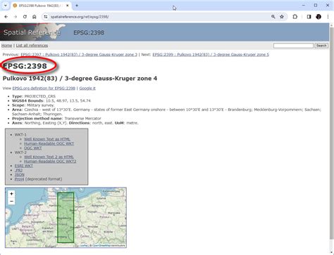 Epsg Codes Den Überblick Behalten Geoobserver