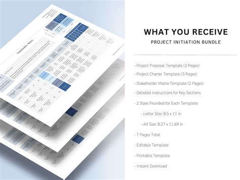 bundle project proposal template project charter template