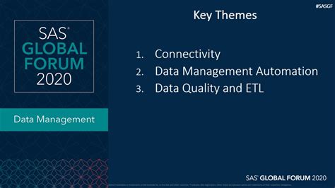 Sas Data Management Sas Video Portal