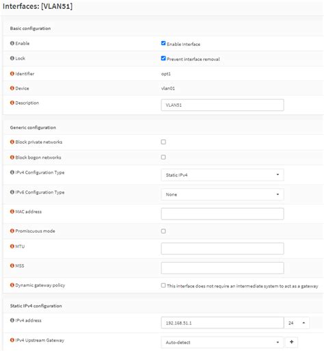 Created New Vlan No Internet Connection When Connected R Opnsense