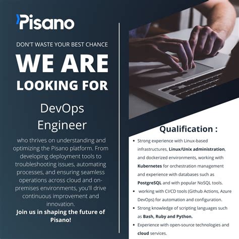 sinem unal on linkedin devopsengineers devopsdeveloper devops remotejobs pisano jobopenings…