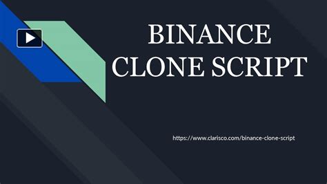 Ppt Binance Clone Script Powerpoint Presentation Free To Download