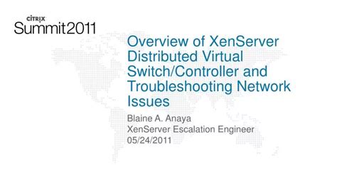 PPT Overview Of XenServer Distributed Virtual Switch Controller And Troubleshooting Network