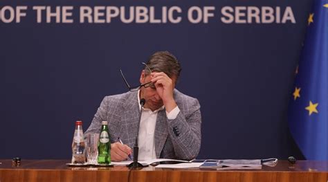 Вучиќ Тежок ден во Брисел неуспешна средба во невозможни услови Независен Весник