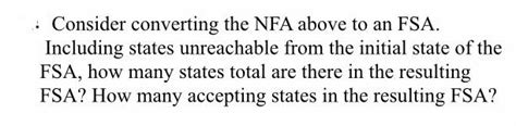 Solved 9 Draw The Computation Graph Of The Following Nfa On
