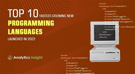 Top 10 Fastest Growing New Programming Languages Launched In 2022