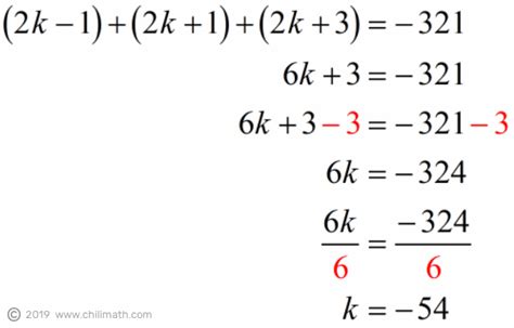 Sum Of Consecutive Odd Integers Chilimath