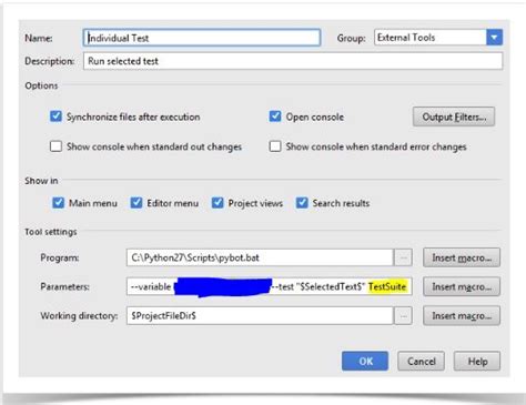 Robotframework Running Tests On Pycharm Using Robot Framework Stack Overflow