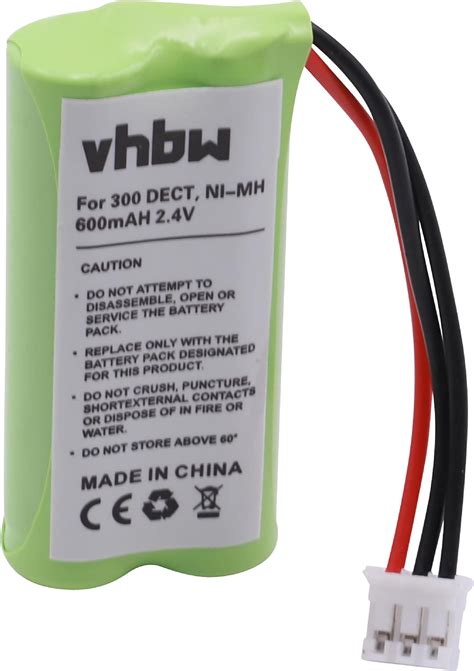 Vhbw Batterie Ni Mh 700mah 24v Compatible Pour Siemens Gigaset A120