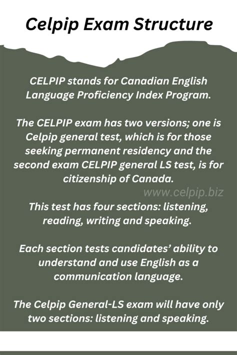 Celpip Exam Structure In Detail For Celpip Test Celpip Biz