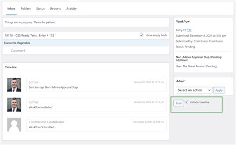 Printing Gravity Flow Documentation