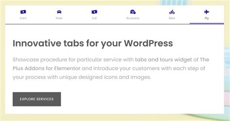 How To Add Icons To Elementor Tabs Widget The Plus Addons For Elementor