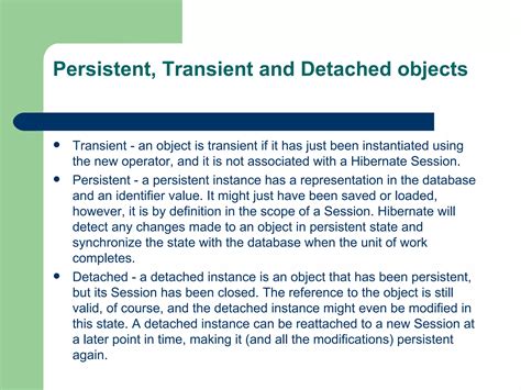 Introduction To Hibernate Ppt Databases Computer Software And Applications
