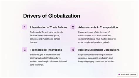 Introduction To Globalization In The World Pptx Logistics And Transportation Industry