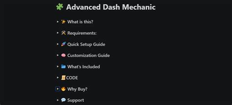 Dash Mechanic Blueprint UNITY D SwiPixel DevTools