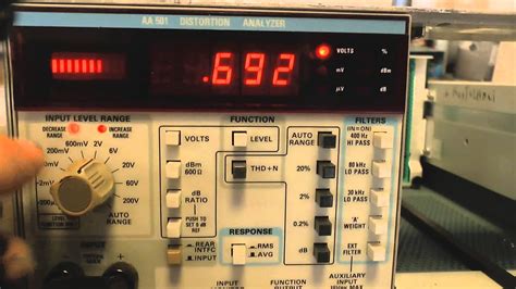 Tektronix Aa501 Autorange Fault Found And Fixed Youtube