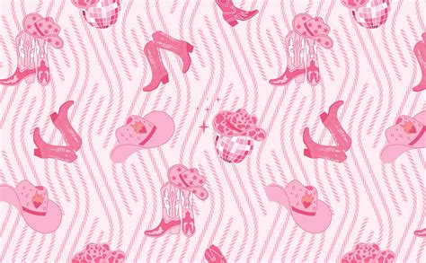 Download Pink Cowgirl Pattern Background Wallpaper Download Pink Cowgirl Pattern Background Wallpaper