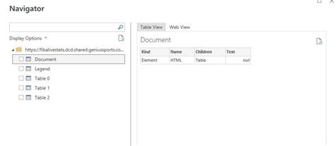 Solved Get Data From Web Not Showing Table And Data Microsoft Fabric