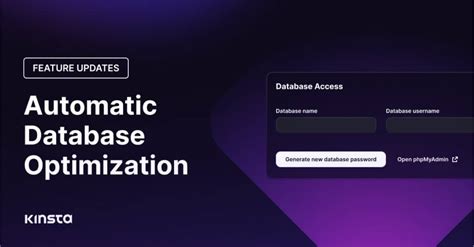 Continuous Database Optimization Always Working For You Kinsta®